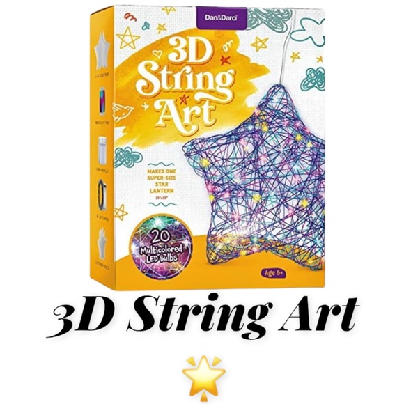 Dan & Darci | Toys | 3d String Art Kit For Kids | Poshmark
